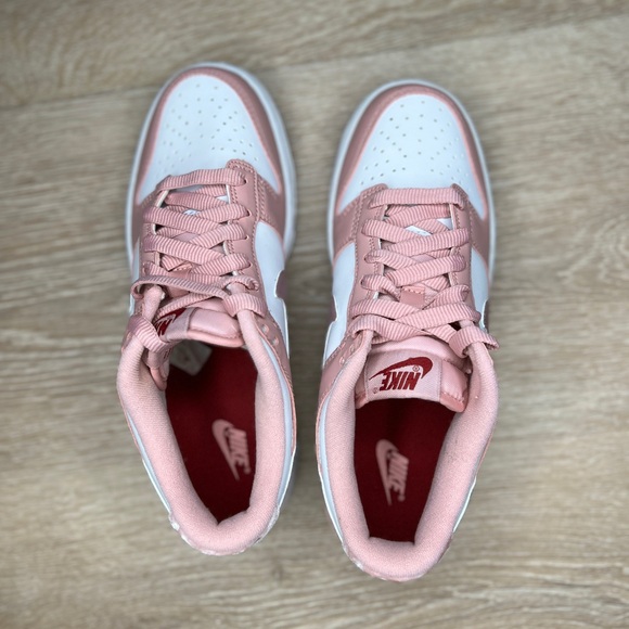 Nike | Shoes | Nike Dunk Low Pink Velvet Sneakers | Poshmark
